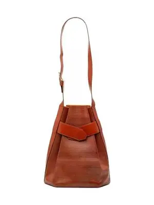 LOUIS VUITTON 1996 Epi Sac D Epaule Gm Bucket Bag - Brown