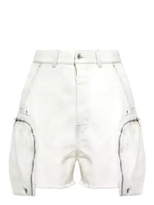 Rick Owens Zip-pocket Shorts - Neutrals