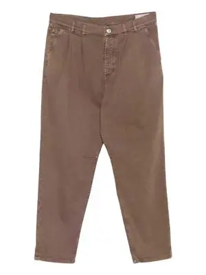 Brunello Cucinelli Pleated Trousers - Brown