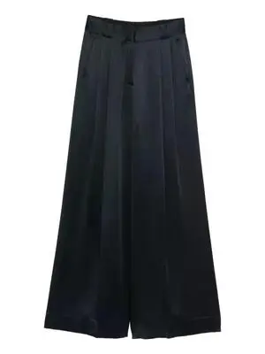 BLAZÉ MILANO Wide Leg Trousers - Blue