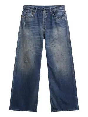 Acne Studios 2021 Trafalgar Wide Leg Jeans - Mid Blue