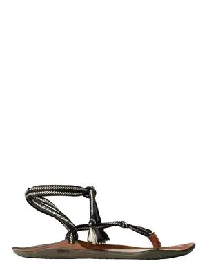 LEMAIRE Tassel Laced Sandals - Brown