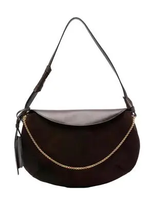 NEOUS Libra Chain-detail Shoulder Bag - Brown