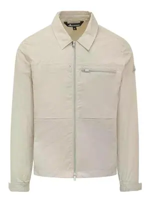 Moose Knuckles Zip-Pocket Shirt Jacket Neutrals