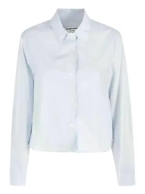 LA PISCINE Button-Up Shirt Blue