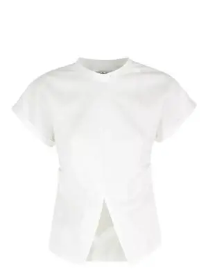 LA PISCINE Slit-Detail T-Shirt