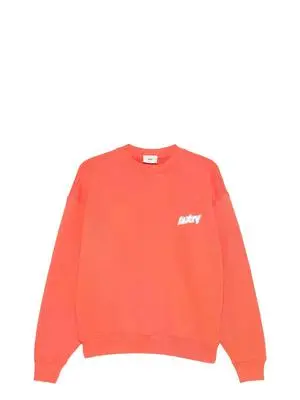 AUTRY Embroidered Logo Sweatshirt - Red