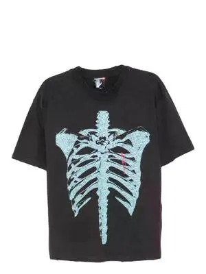 WARMAN Graphic-print T-shirt - Black