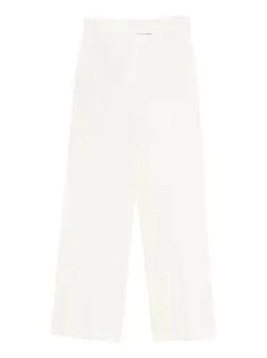 CIRCOLO 1901 Side-pocket Straight Trousers - Neutrals
