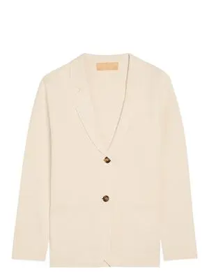 NOW YOU LIVE Langton Cotton Jacket - Ecru