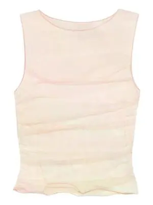 Patrizia Pepe Gathered Blouse - Pink