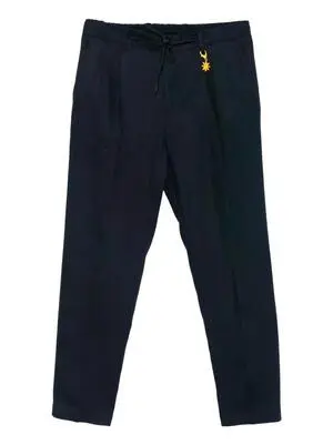 MANUEL RITZ Elasticated Trousers - Blue