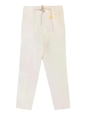 MANUEL RITZ Drawstring Trousers - Neutrals