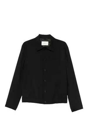 MANUEL RITZ Buttoned Jacket - Black