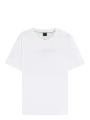 BOSS X Porsche Car-graphic T-shirt - White
