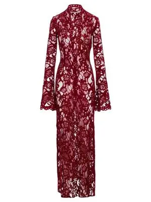 MANURI Sally Maxi Dress - Red