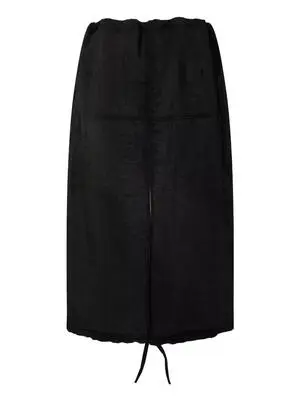 STUDIO TOMBOY Elasticated-details Skirt - Black