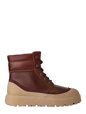 UGG Neumel Lace-up Lug-sole Boots - Brown