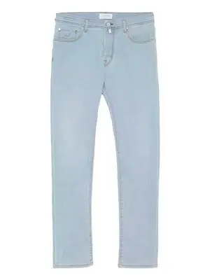 Jacob Cohen Contrast-stitching Jeans - Blue