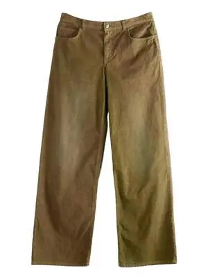 THE ROW Eglitta Wide-leg Trousers - Brown