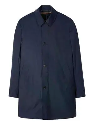 Paul Smith Buttoned Coat - Blue