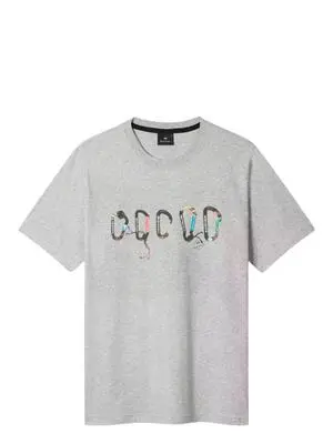 Paul Smith Graphic Short-sleeve T-shirt - Grey