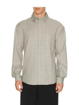 KROST Jordan Wool Plaid Shirt In . Also - Grey