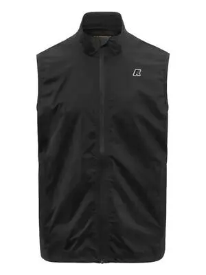 K-WAY Croxier Zip Logo Jacket - Black