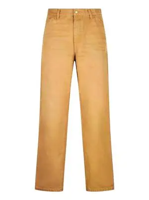 Carhartt Work In Progress Single Knee Straight Leg Jeans Neutrals