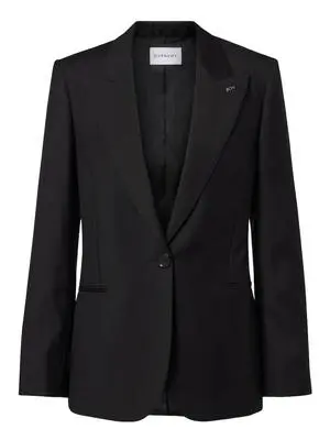 Givenchy Striped Wool Blazer - Black