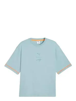 PUMA Mclaren Cotton Graphic T-shirt - Seafoam