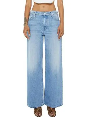 MOTHER High-waist Wide-leg Jeans - Last Bite