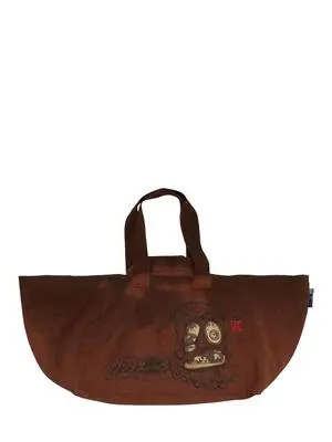TRAVIS SCOTT X Takashi Murakami Jumbo Tote - Brown
