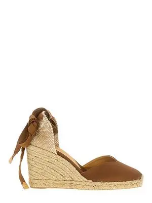 CastaÑer Light Wedge Shoe 100mm - Marrone