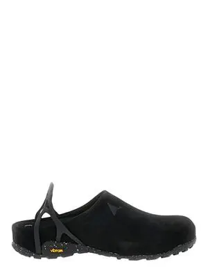 ROA Fedaia Wooden Sandal Black