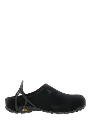 ROA Fedaia Wooden Sandal Black