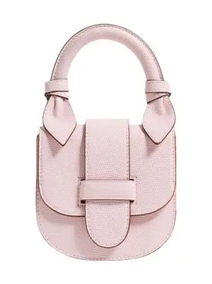 Pamela Munson The Lady Rattan Handbag - Blush