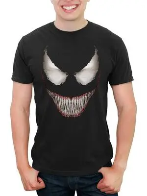 MARVEL Venom Grin Graphic T-shirt - Black