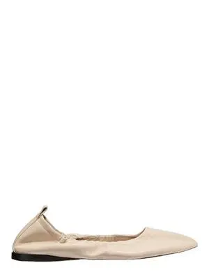 MARGAUX LONNBERG The Pascale Flat - Bone Nappa