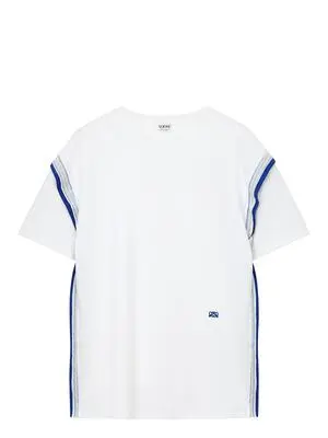Loewe Ribbon-trim T-shirt - White