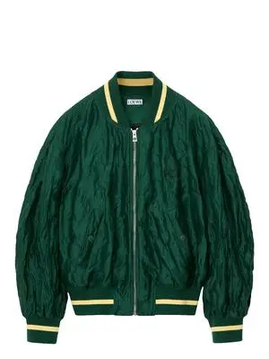 Loewe Varsity Bomber Jacket - Green