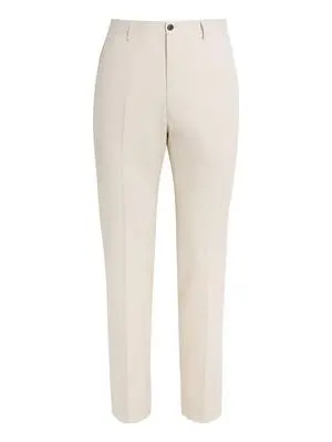 Corneliani Cotton-cashmere Trousers - Beige