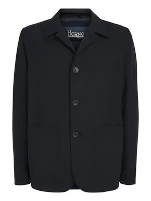 Herno Technical Overshirt Navy