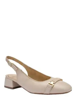 ARA Gliselle Slingback Pump - Beach/cognac