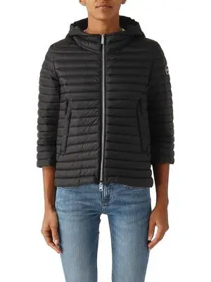 COLMAR Hooded Down Jacket - Black