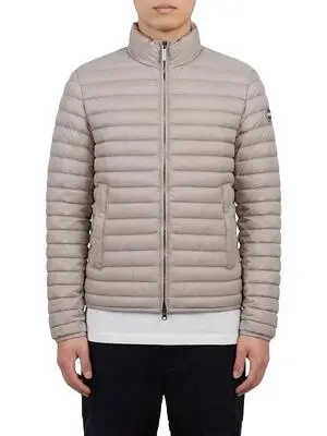 COLMAR Padded Down Jacket With High Collar - Beige