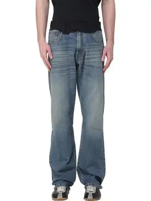 MAISON MARGIELA Flared Denim Trousers - Blue