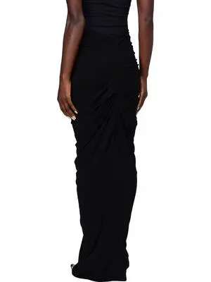 ENTIRE STUDIOS Gathered Maxi Skirt - Black