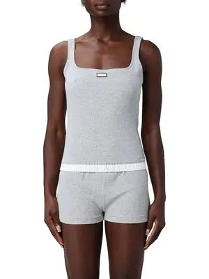 ENTIRE STUDIOS Entire Studios Ribbed Knit Top Grey