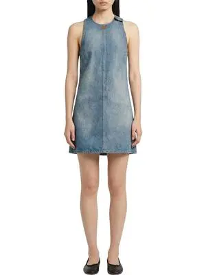 COURREGES Mini Dress - Denim